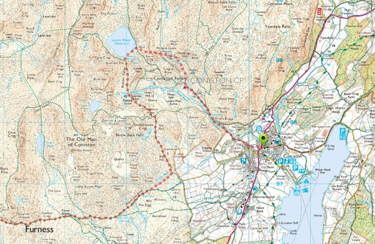 Day 10 - Coniston to Seathwaite - Lakeland Way : Lakeland Way